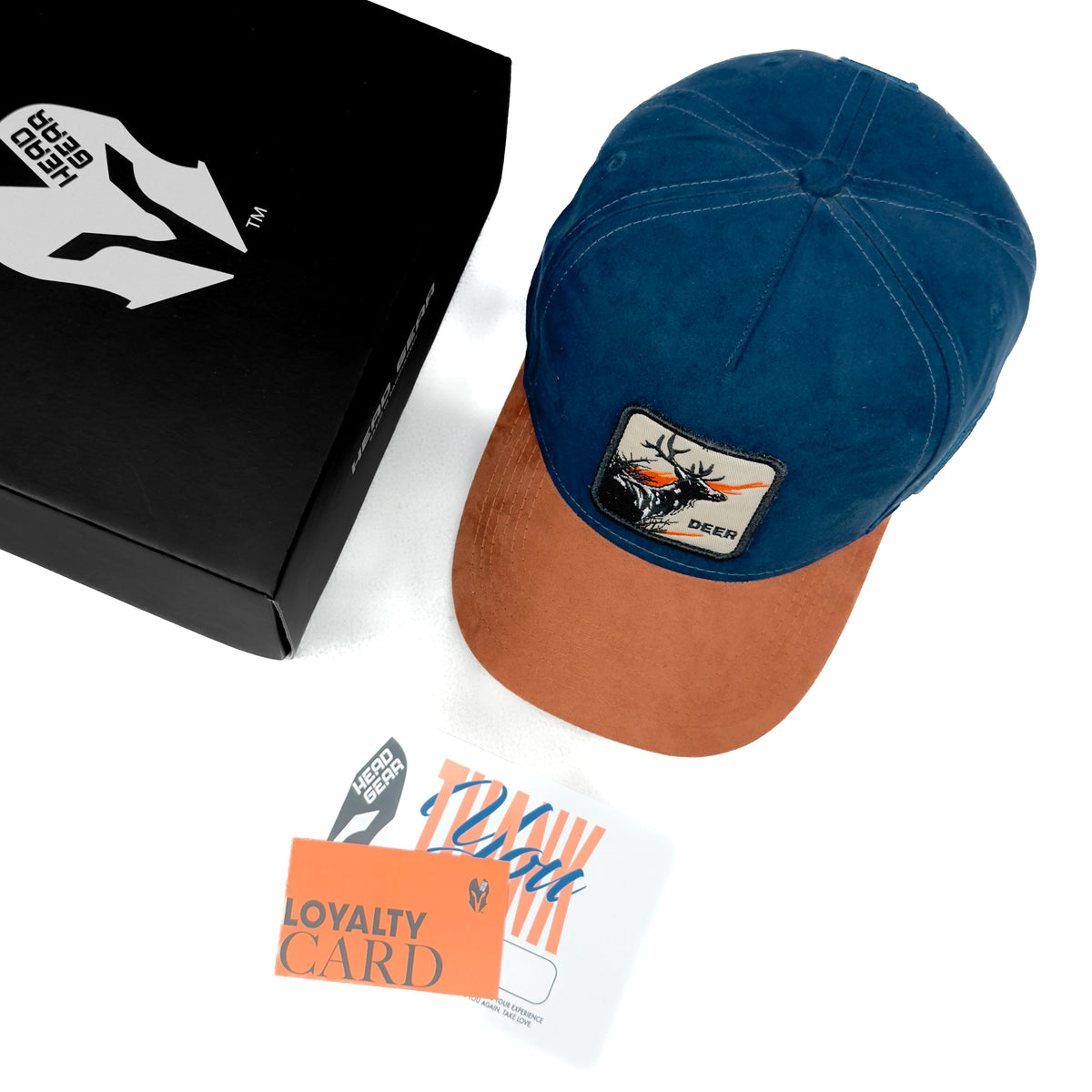 HEAD GEAR DEER IRON 3D PATCH PREMIUM HIGH CROWN CAP – Head Gear