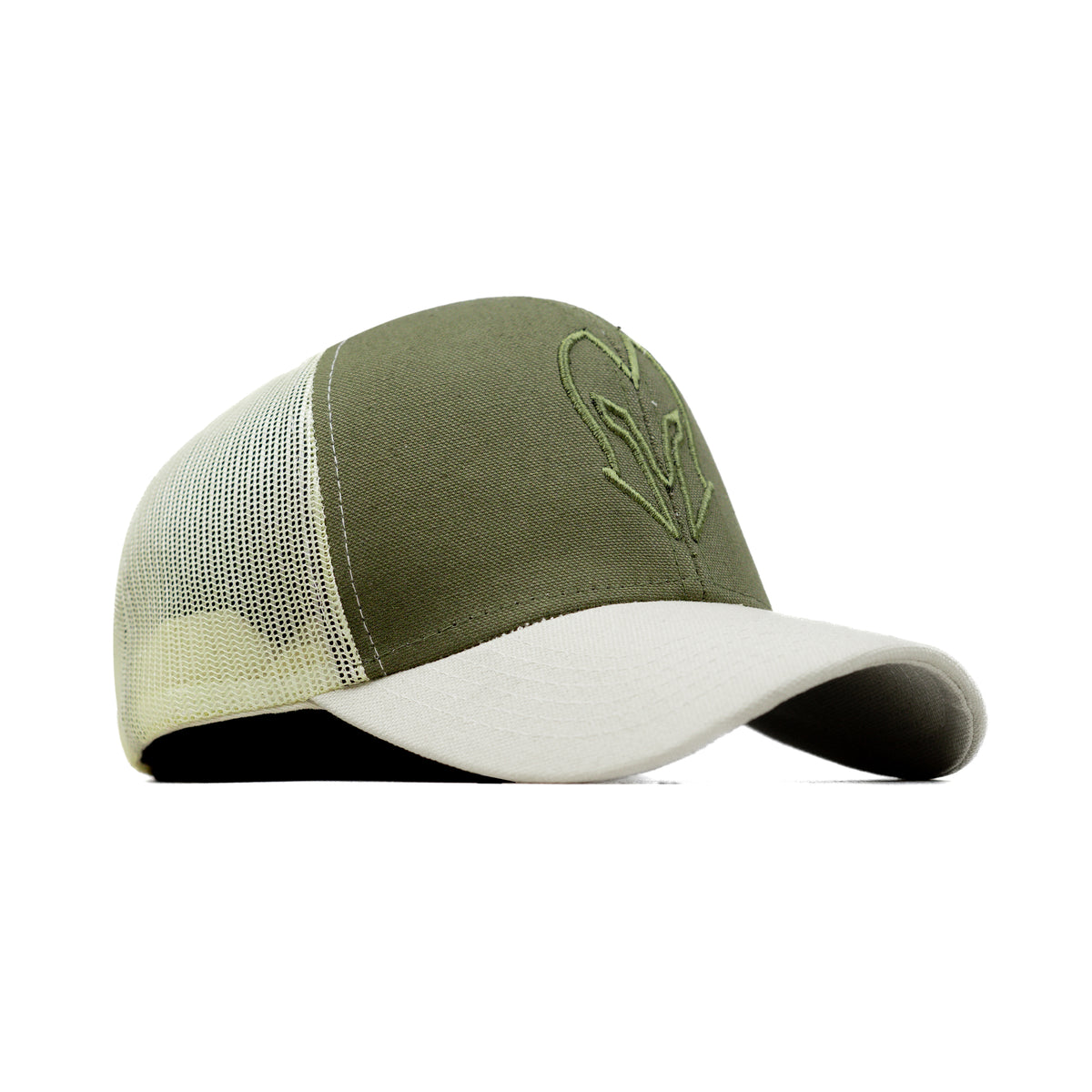 HEAD GEAR OLIVE BASEBALL TRUCKER CAP – Head Gear
