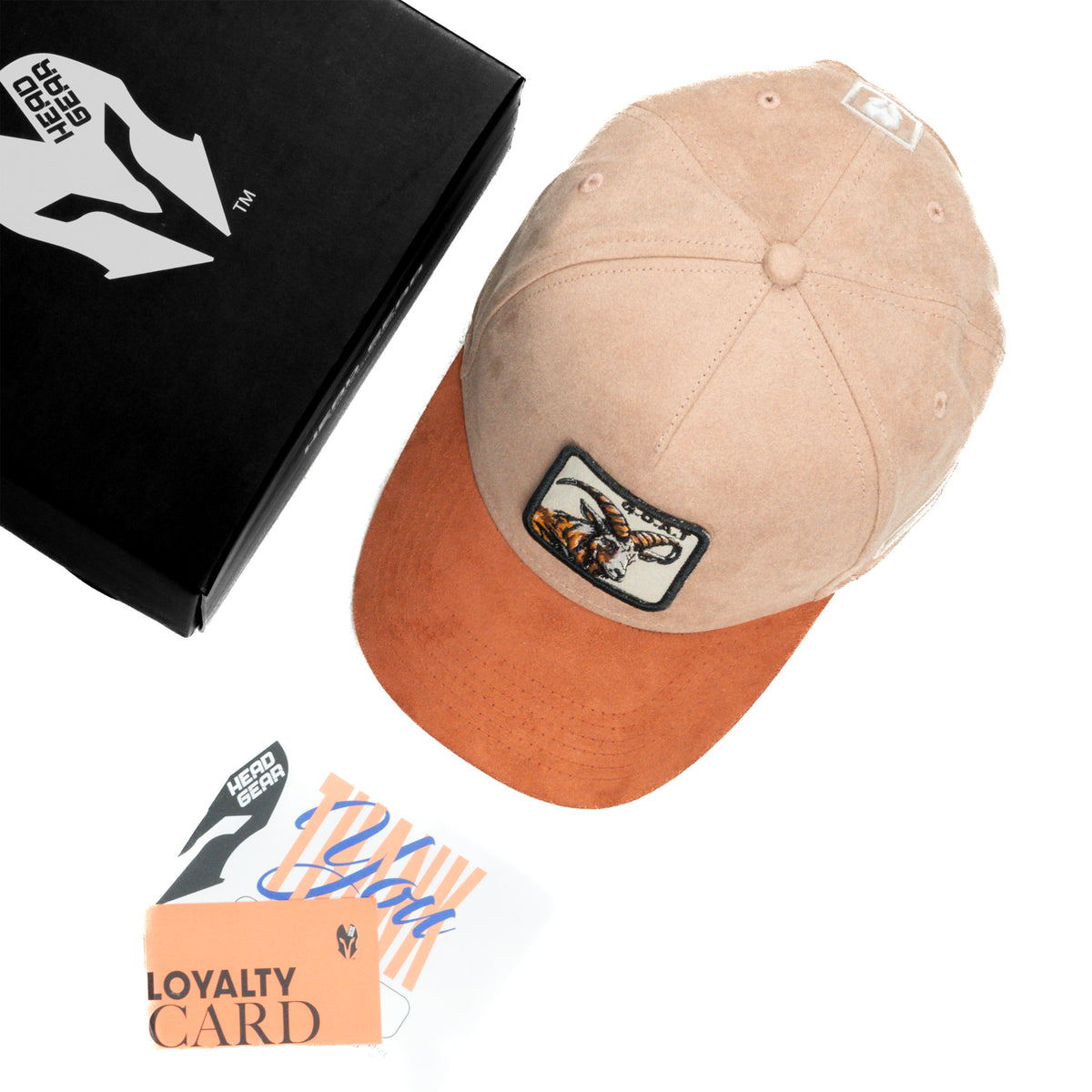 HEAD GEAR G.O.A.T 3D PATCH PREMIUM HIGH CROWN CAP – Head Gear