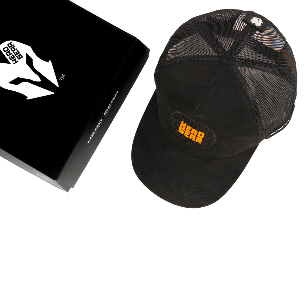 HEAD GEAR BLACK MAZE TRUCKER CAP – Head Gear