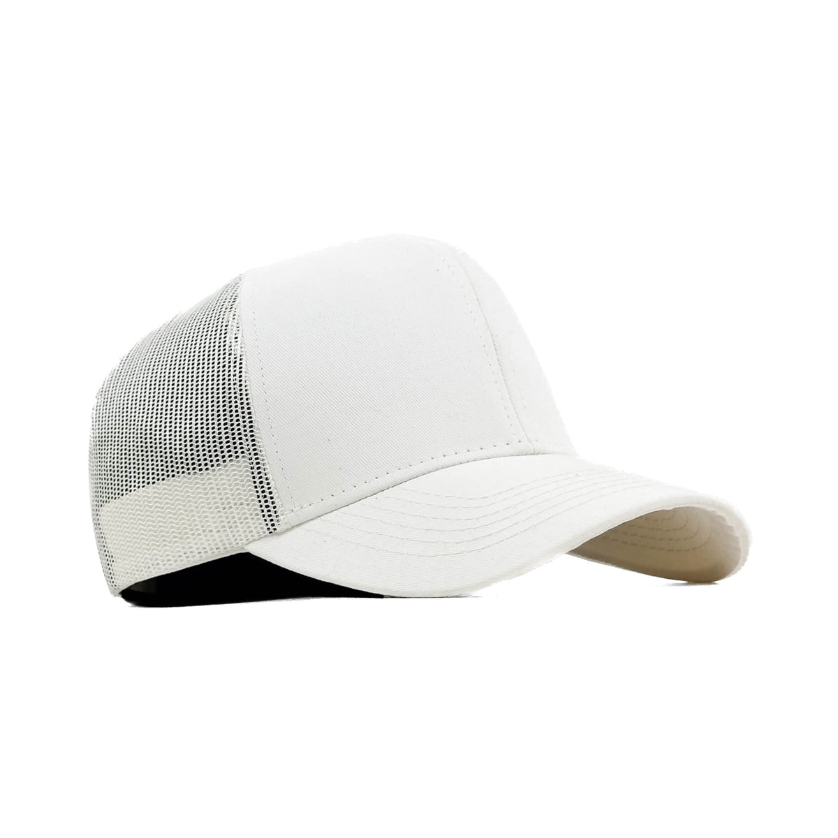 HEAD GEAR SOLID WHITE TRUCKER CAP – Head Gear