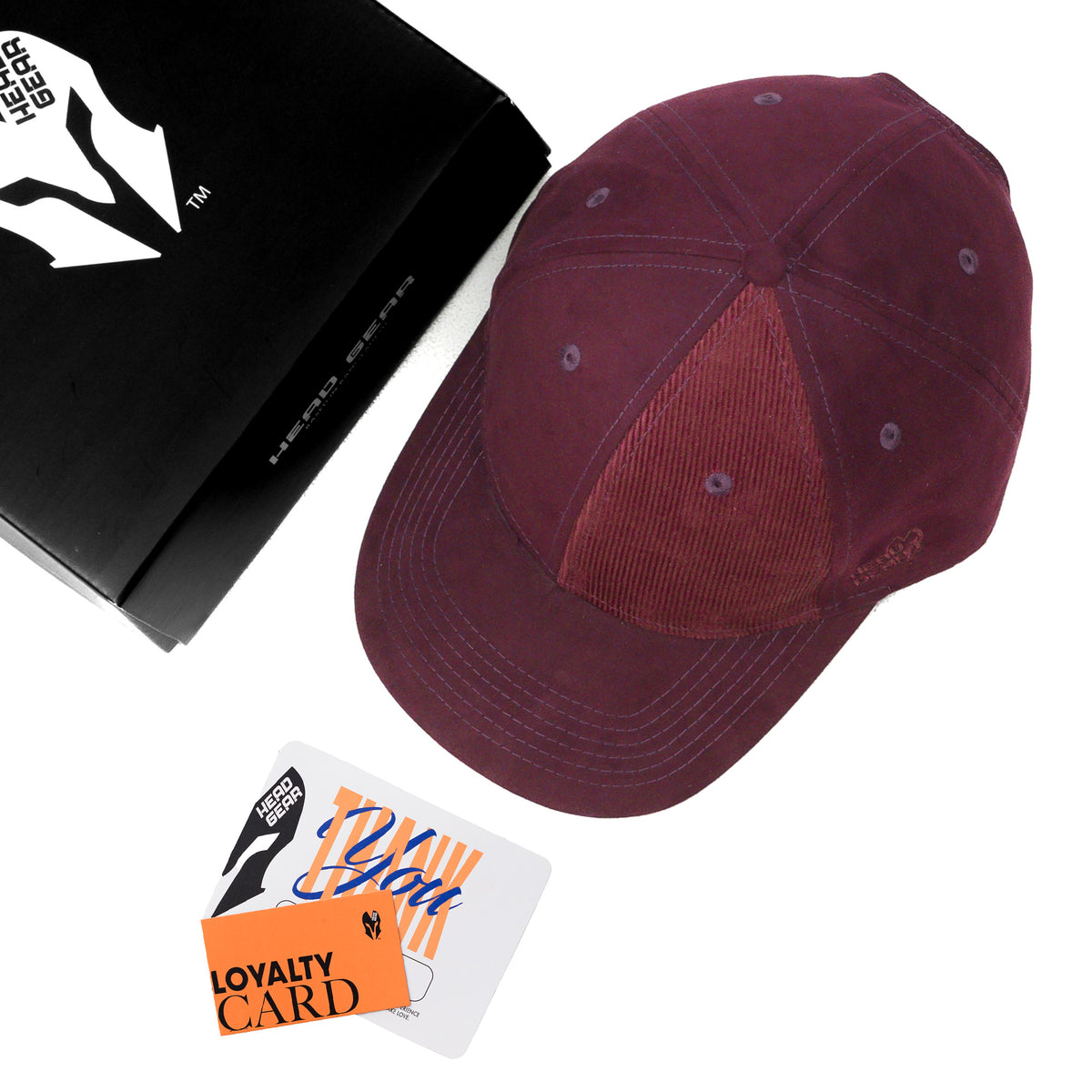 HEAD GEAR MISMATCHED REDWINE CAP – Head Gear