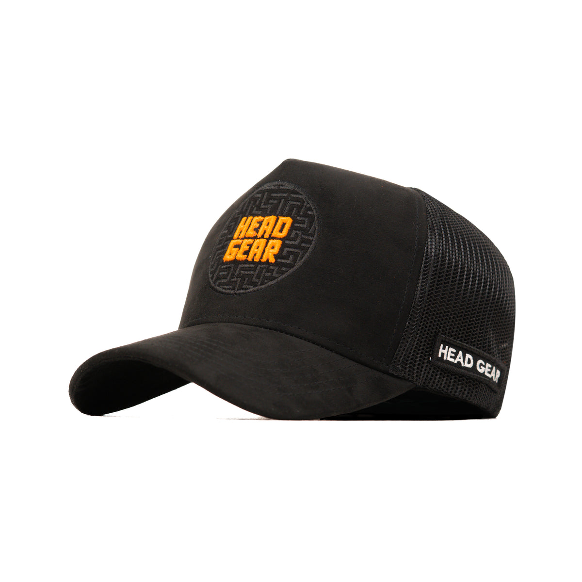 HEAD GEAR BLACK MAZE TRUCKER CAP – Head Gear