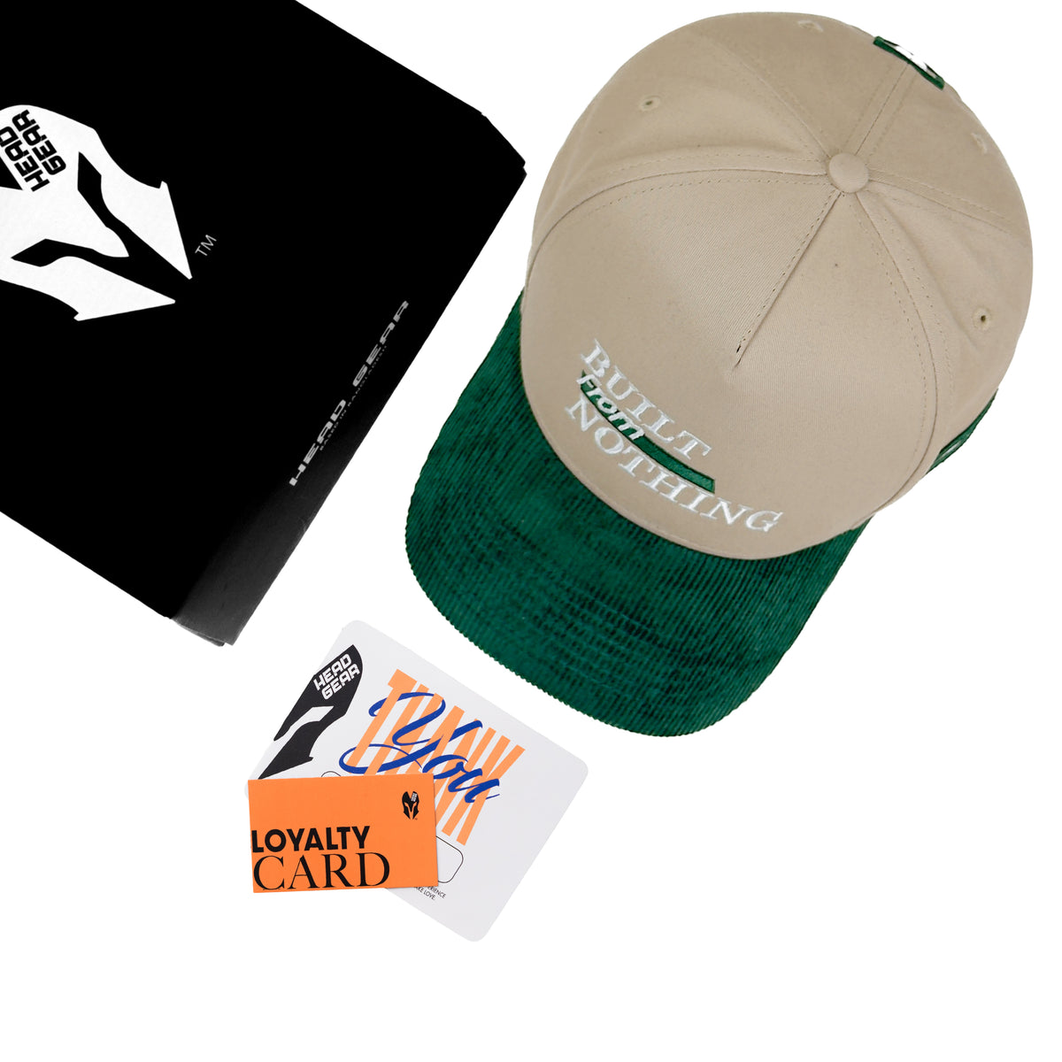 HEAD GEAR BUILT FROM NOTHING CAP – Head Gear