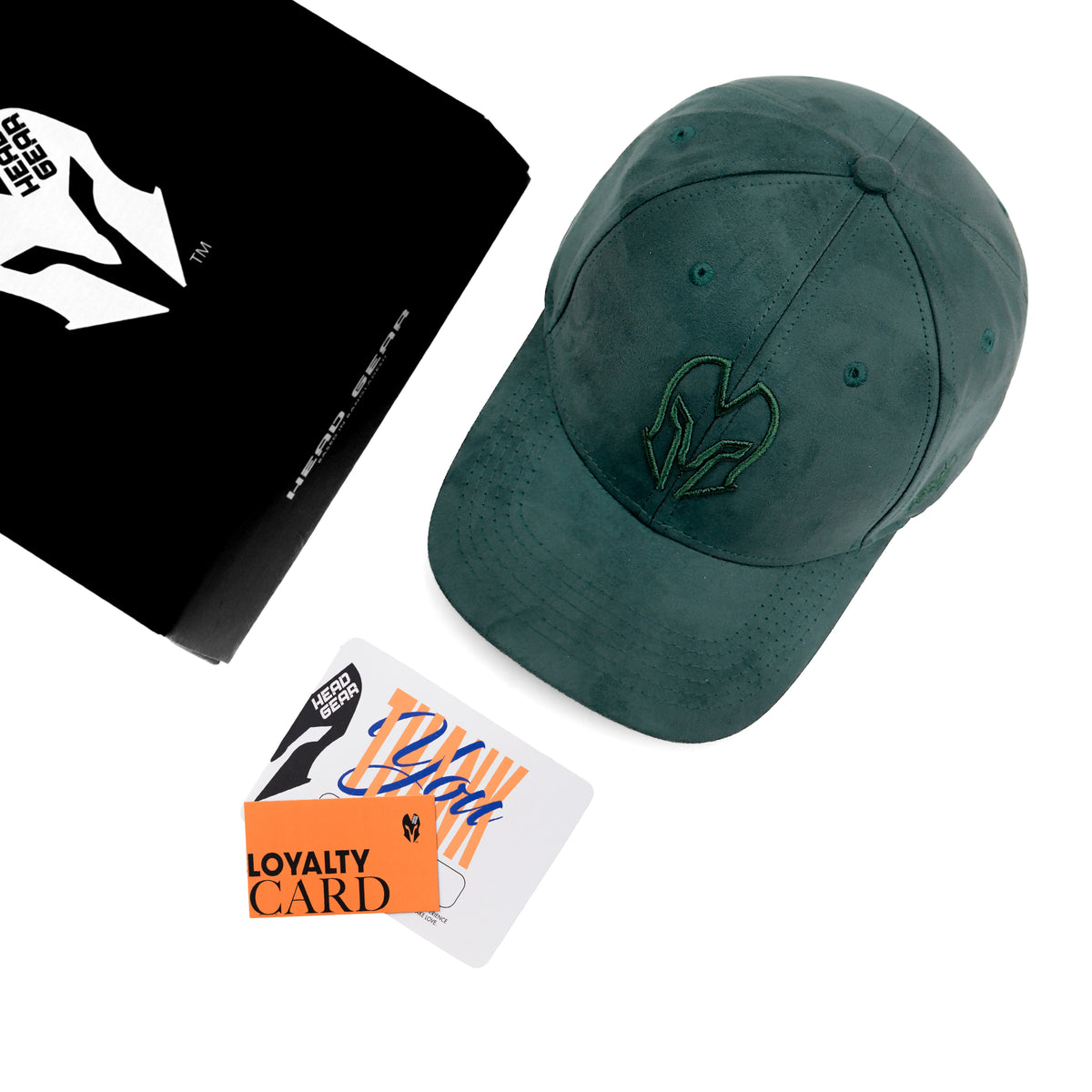 HEAD GEAR CASTLETON GREEN SUPER SUEDE CAP – Head Gear