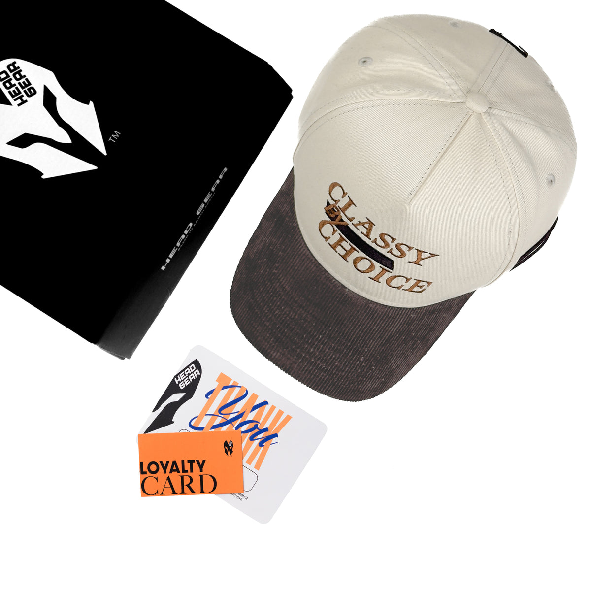 HEAD GEAR CLASSY BY CHOICE CAP – Head Gear