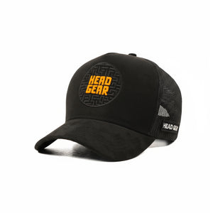 HEAD GEAR BLACK MAZE TRUCKER CAP – Head Gear