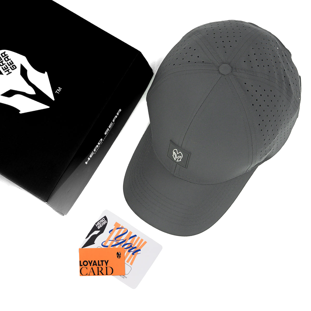 HEAD GEAR DARK GREY ACTI FLEX CAP – Head Gear