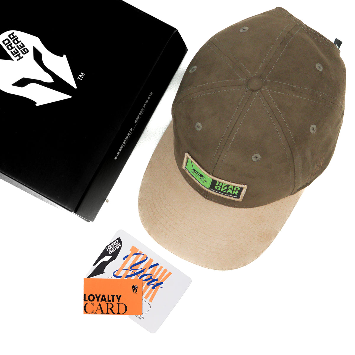 HEAD GEAR DOEL PATCH OLIVE CAP – Head Gear