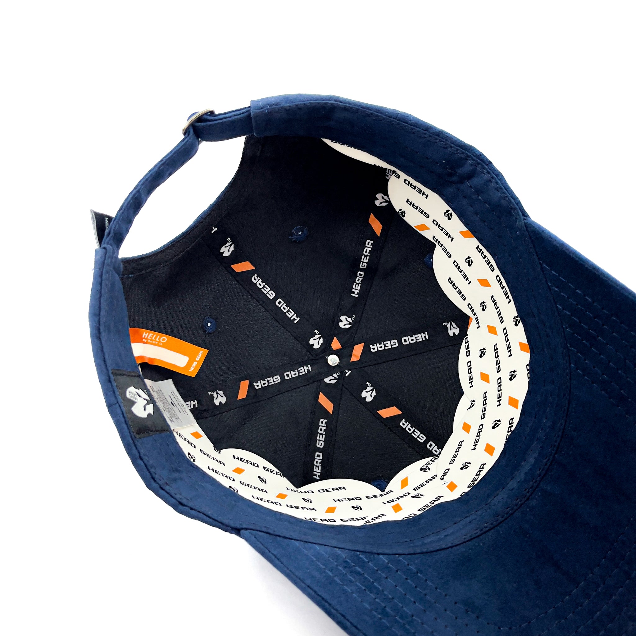 HEAD GEAR BASIC SUEDE NAVY BLUE CAP – Head Gear
