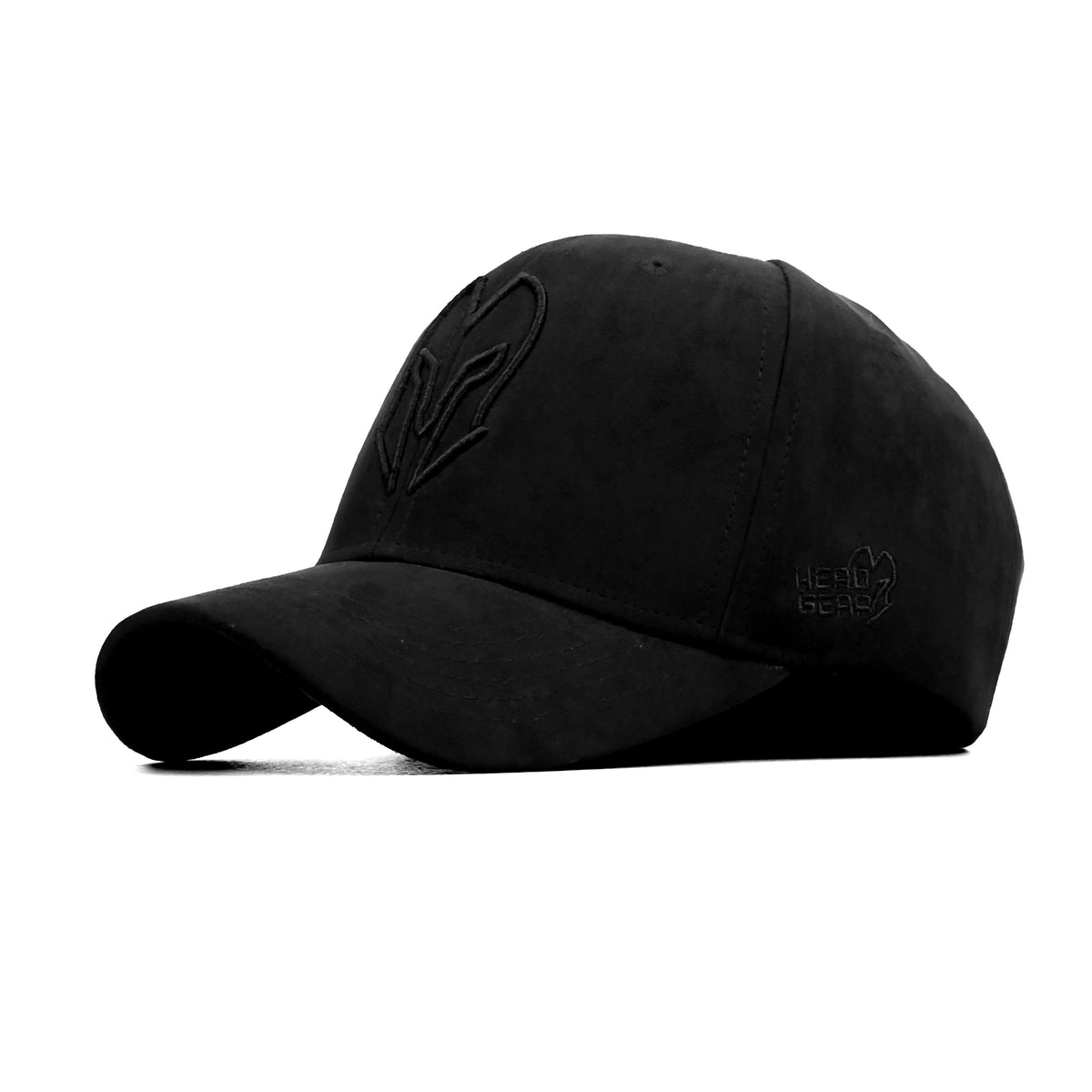 HEAD GEAR BLACK SUPER SUEDE CAP – Head Gear