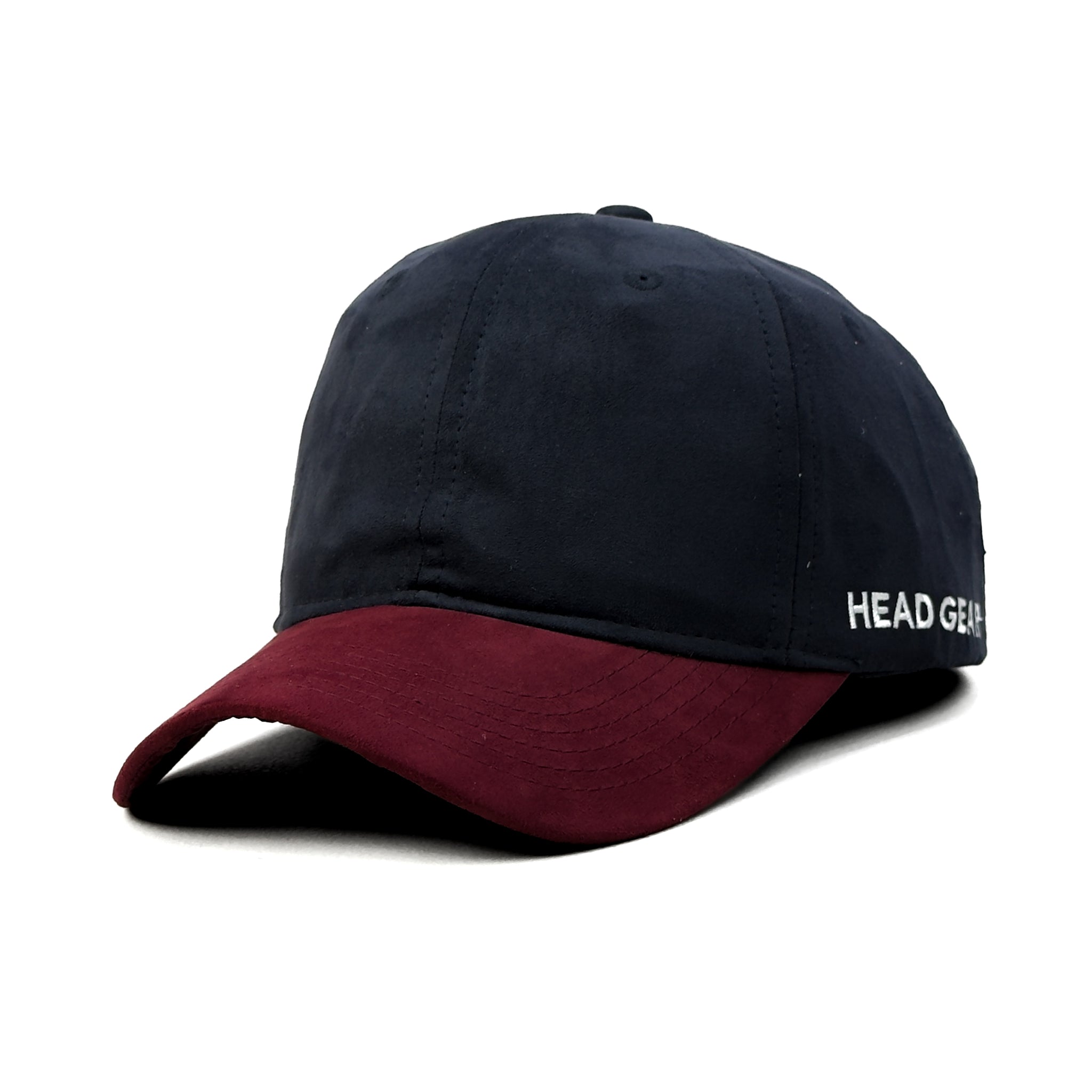 HEAD GEAR BLACK RED WINE DUAL TONE CAP – Head Gear
