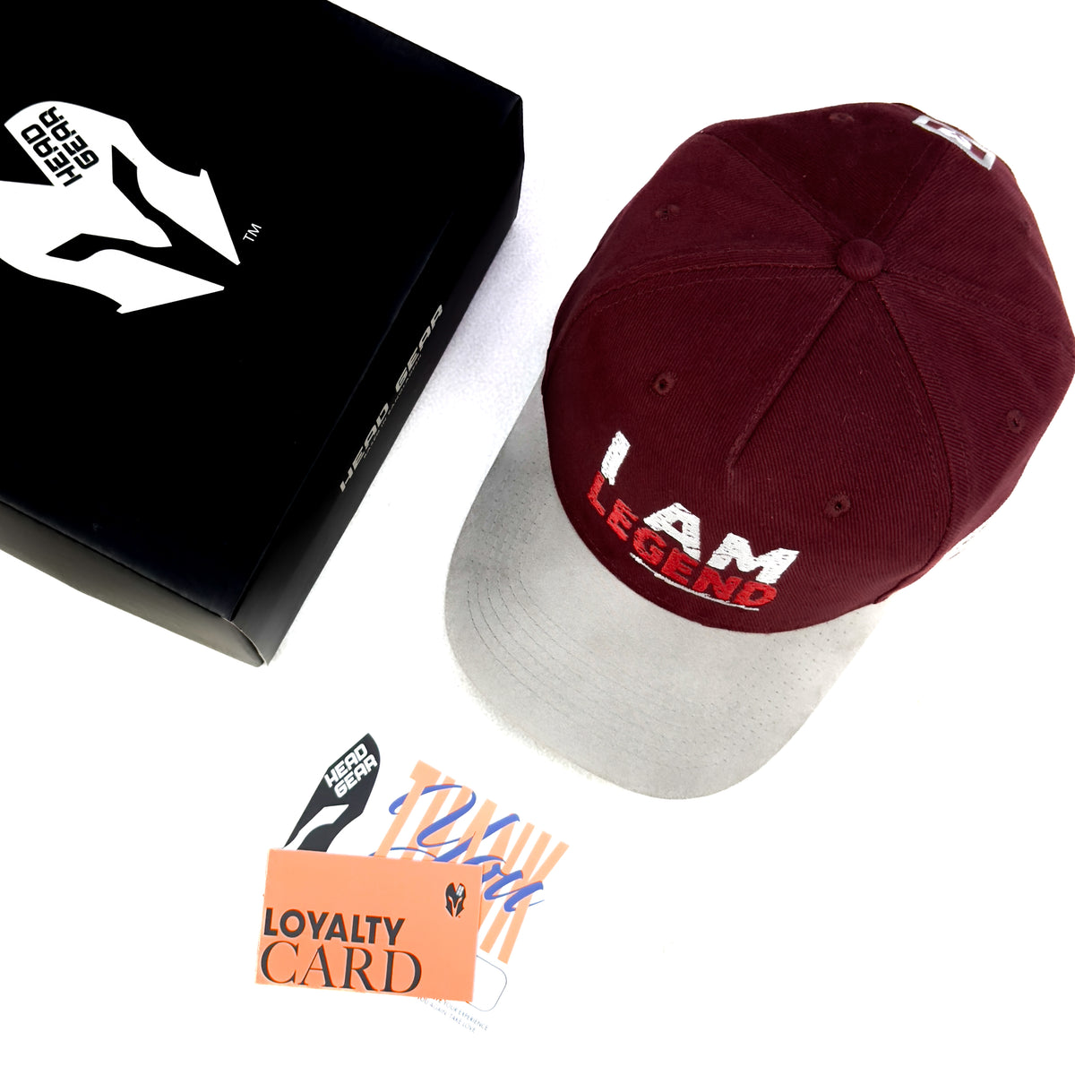 HEAD GEAR I AM LEGEND HIGH CROWN CAP – Head Gear
