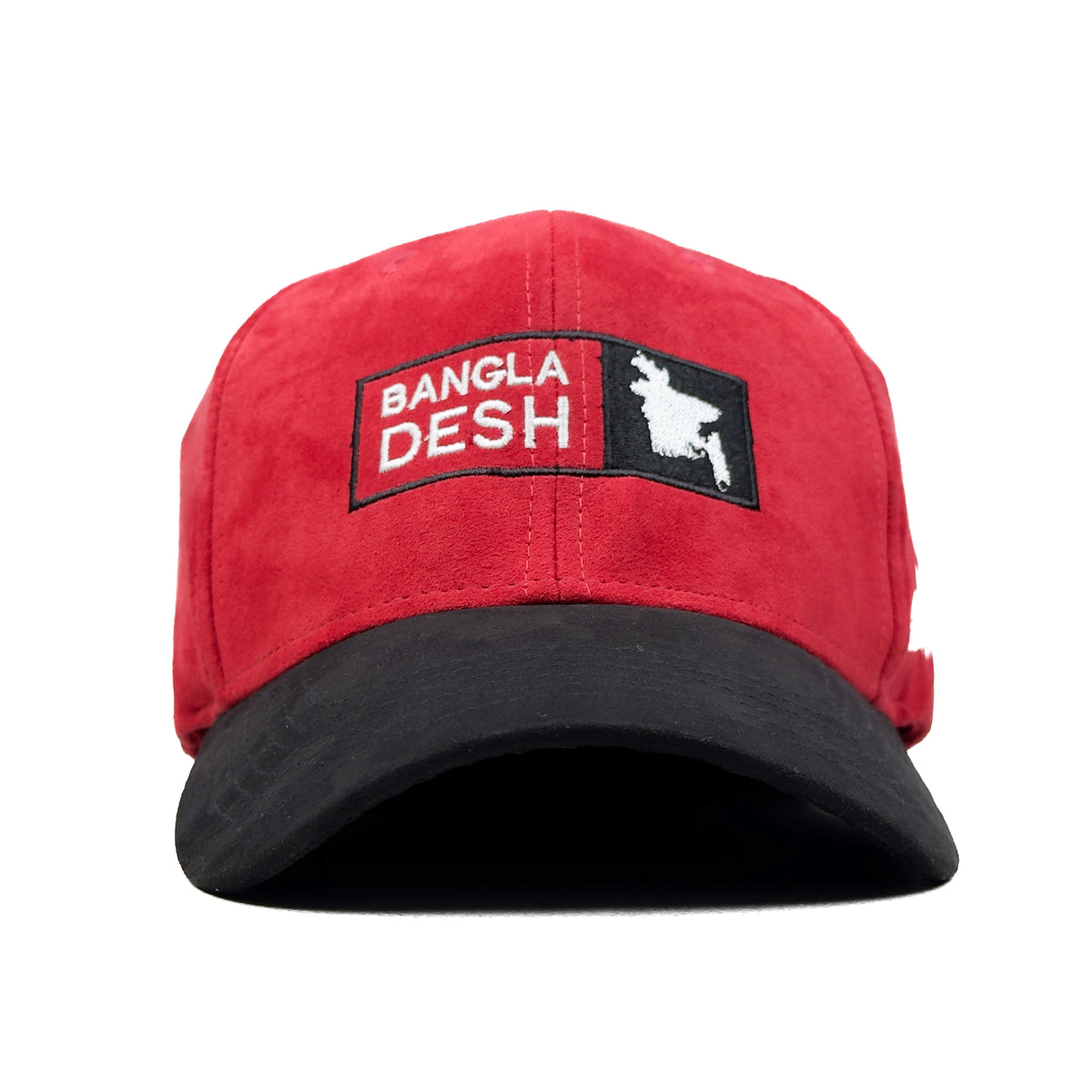 HEAD GEAR BANGLADESH RED BLACK SUEDE CAP – Head Gear