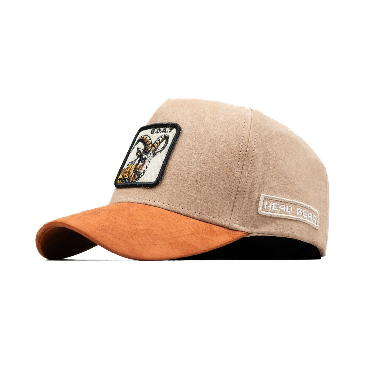 HEAD GEAR G.O.A.T 3D PATCH PREMIUM HIGH CROWN CAP – Head Gear